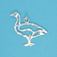Goose Pendant | Farm Animal Jewelry | CharmWorks