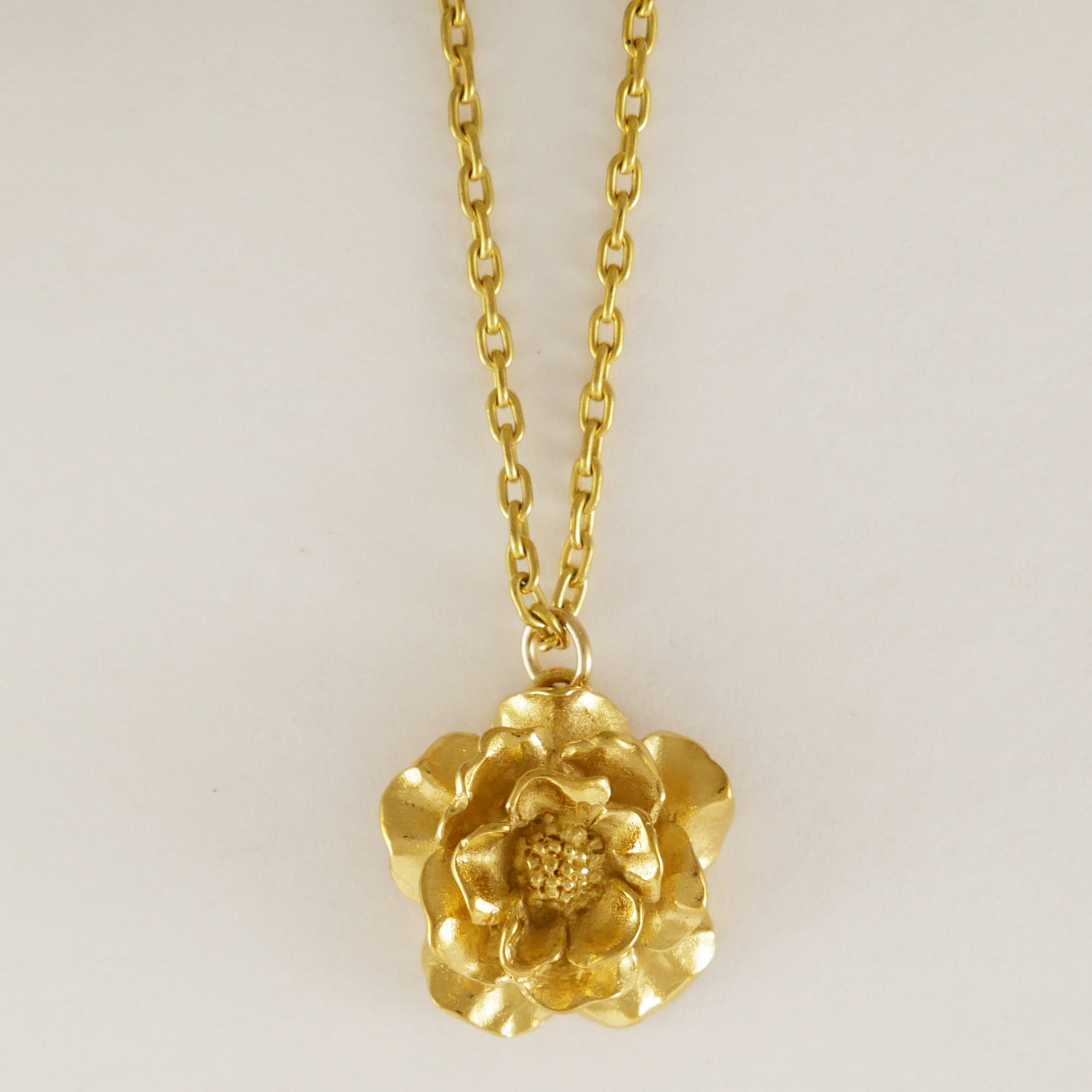 Wild Rose Blossom Charm | CharmWorks | Flower Jewelry