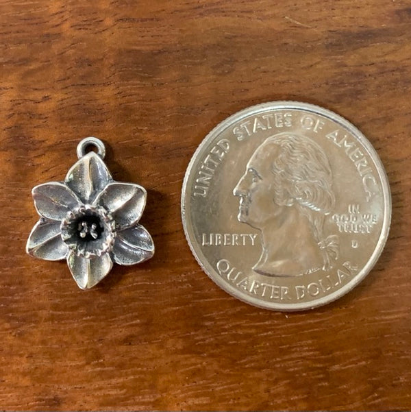 Daffodil Flower Charm | Flower Jewelry | CharmWorks