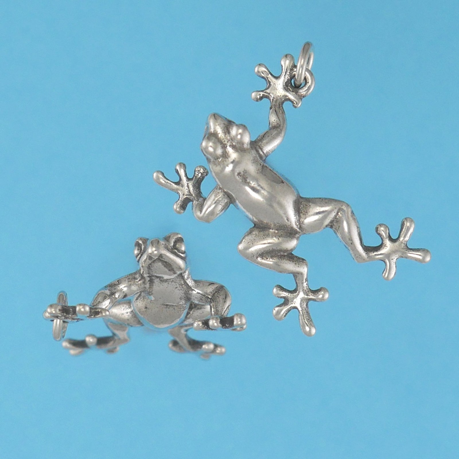 Frog Charm | CharmWorks | Silver Charms & Pendants