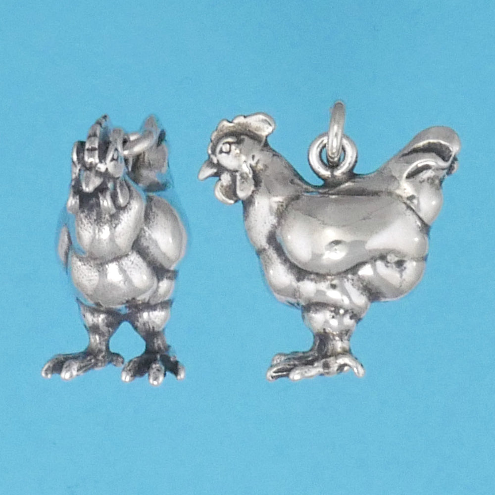 Chicken Charm | CharmWorks | Farm Animal Jewelry