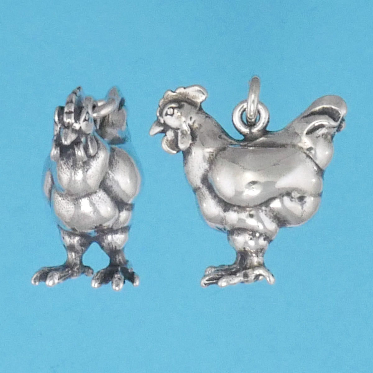 Chicken Charm | CharmWorks | Farm Animal Jewelry