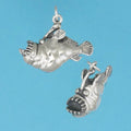 Anglerfish Charm | Sealife Jewelry | CharmWorks