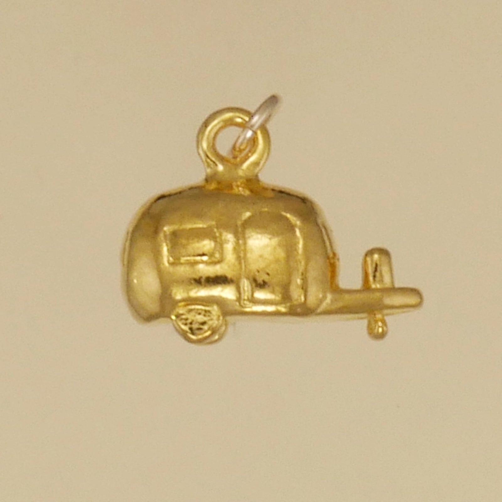 Round Camper Charm | Vacation Jewelry | CharmWorks