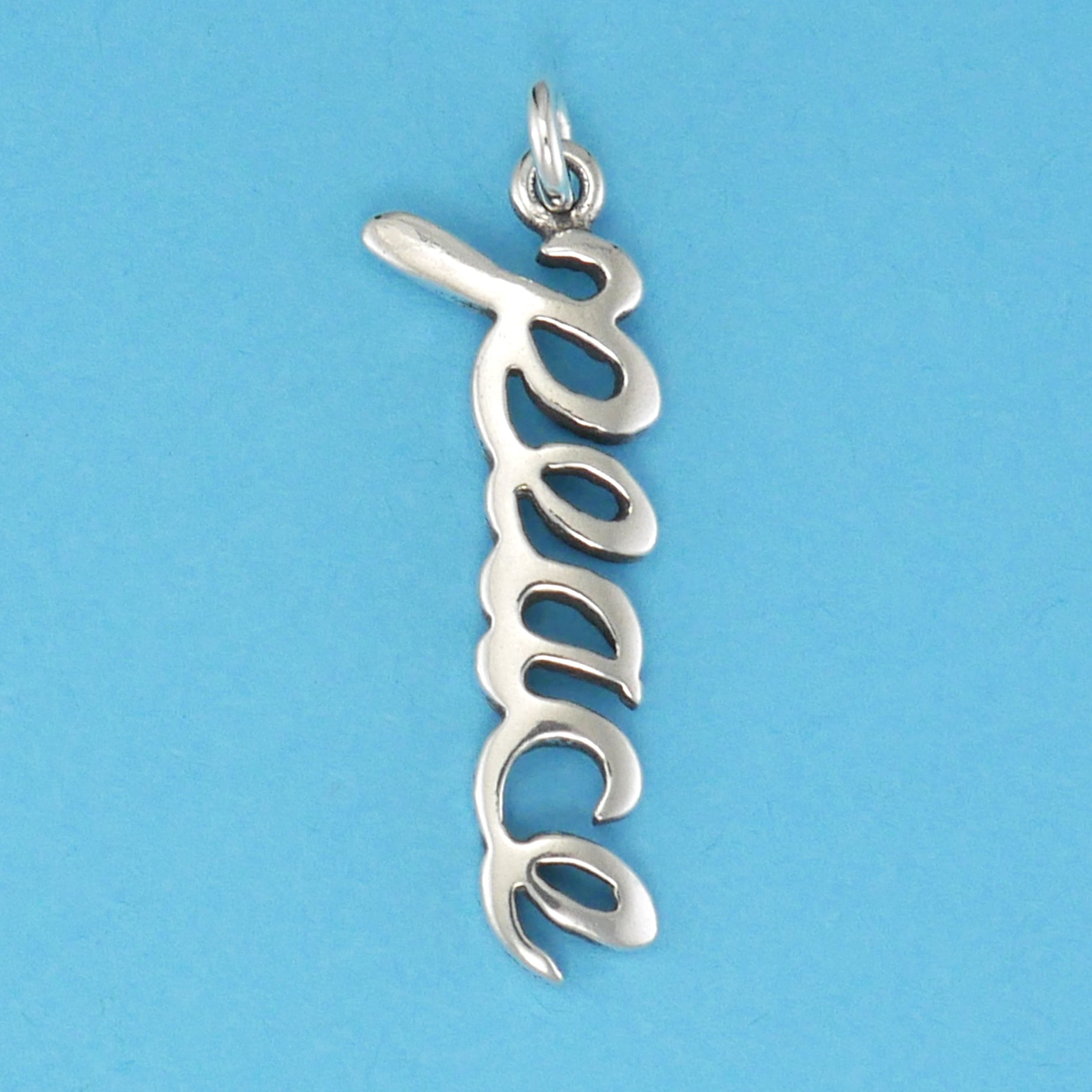 Peace Charm | Inspirational Words Jewelry | CharmWorks