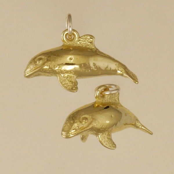 Commerson's Dolphin Charm | Sea Life Jewelry | CharmWorks