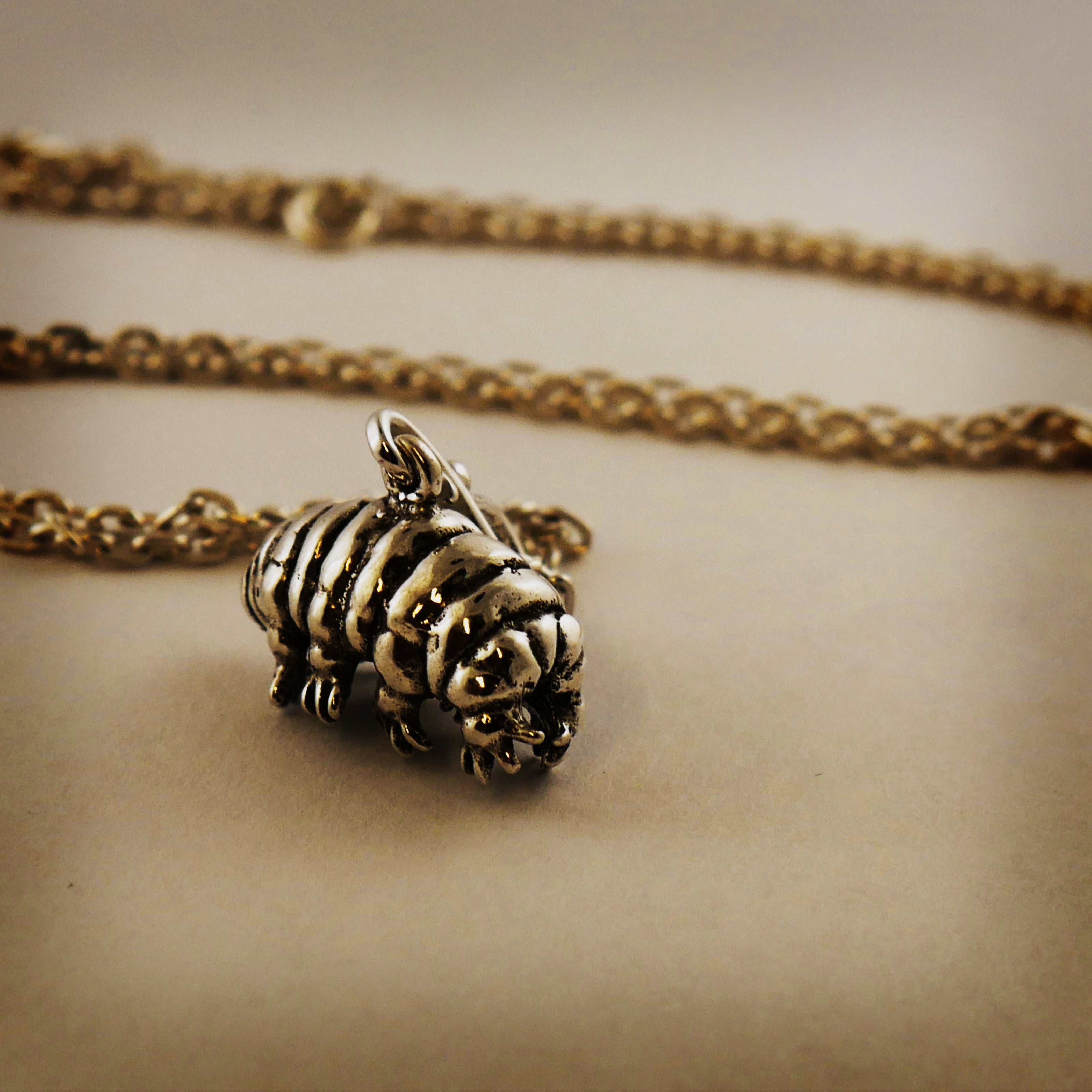 Tardigrade Pendant | Science Jewelry | CharmWorks