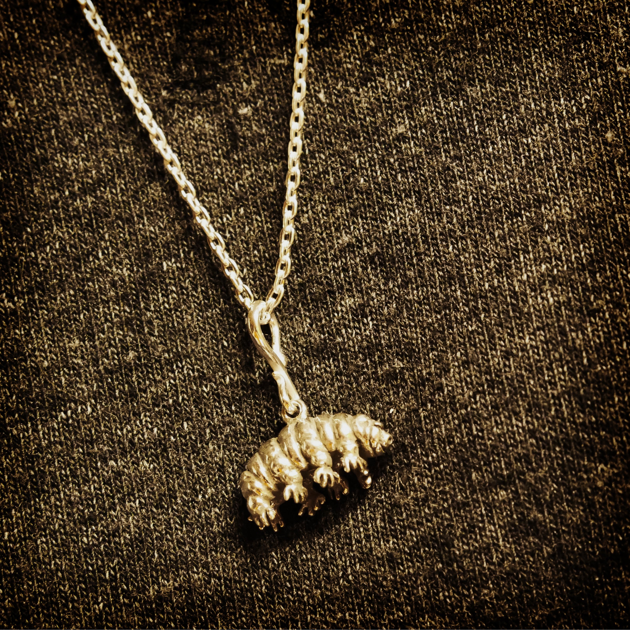 Tardigrade Pendant | Science Jewelry | CharmWorks