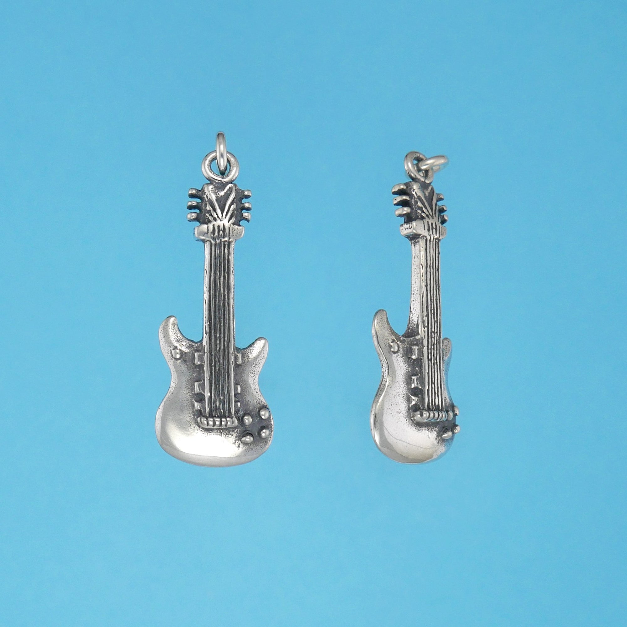 Electric Guitar Charm | CharmWorks | Musical Jewelry
