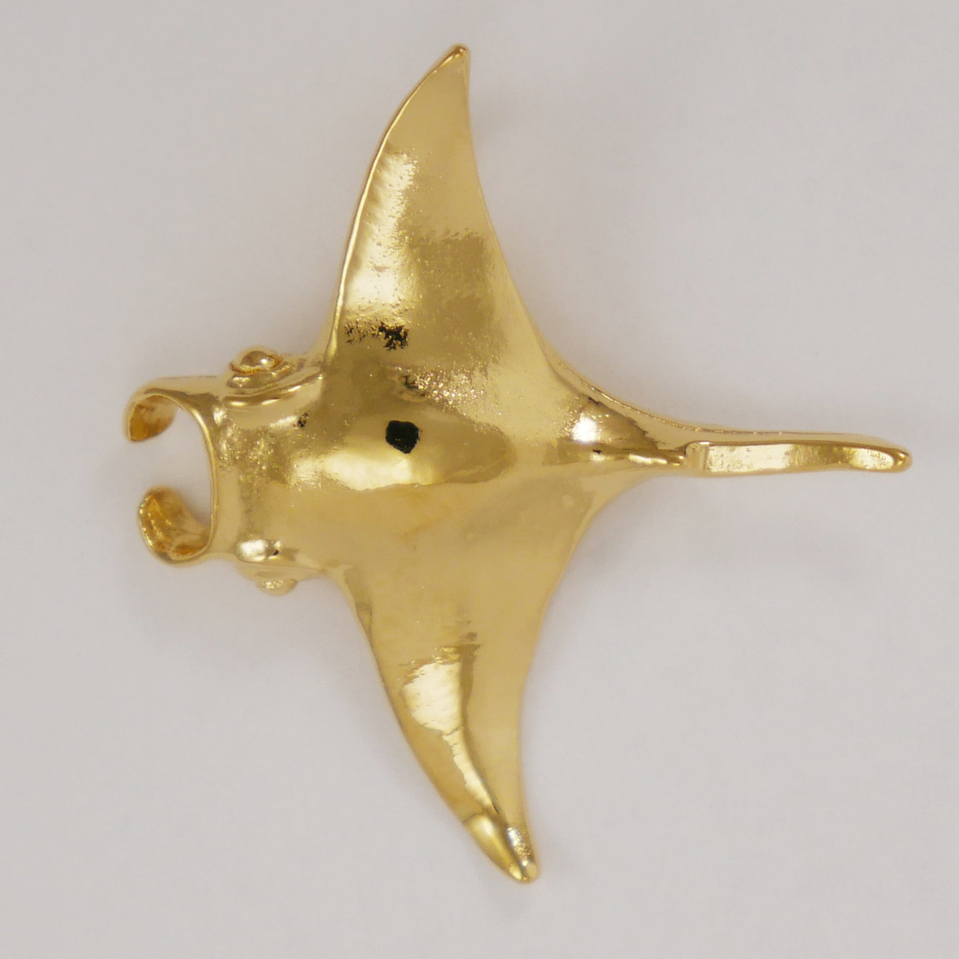 Manta Ray Pendant | CharmWorks | Ocean Life Jewelry