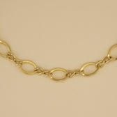 Figure Eight Flat Chain | Necklace Charm | Necklaces For Couples