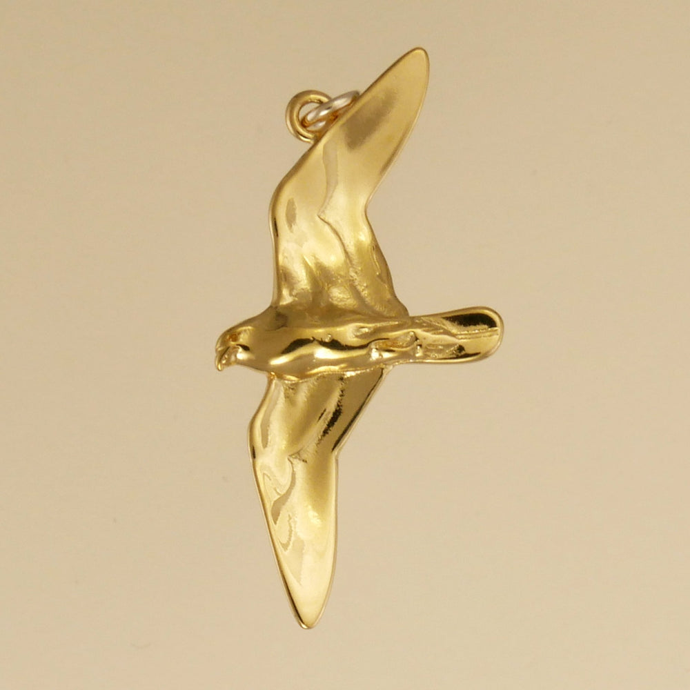 Soaring Falcon Charm | Bird Jewelry | CharmWorks