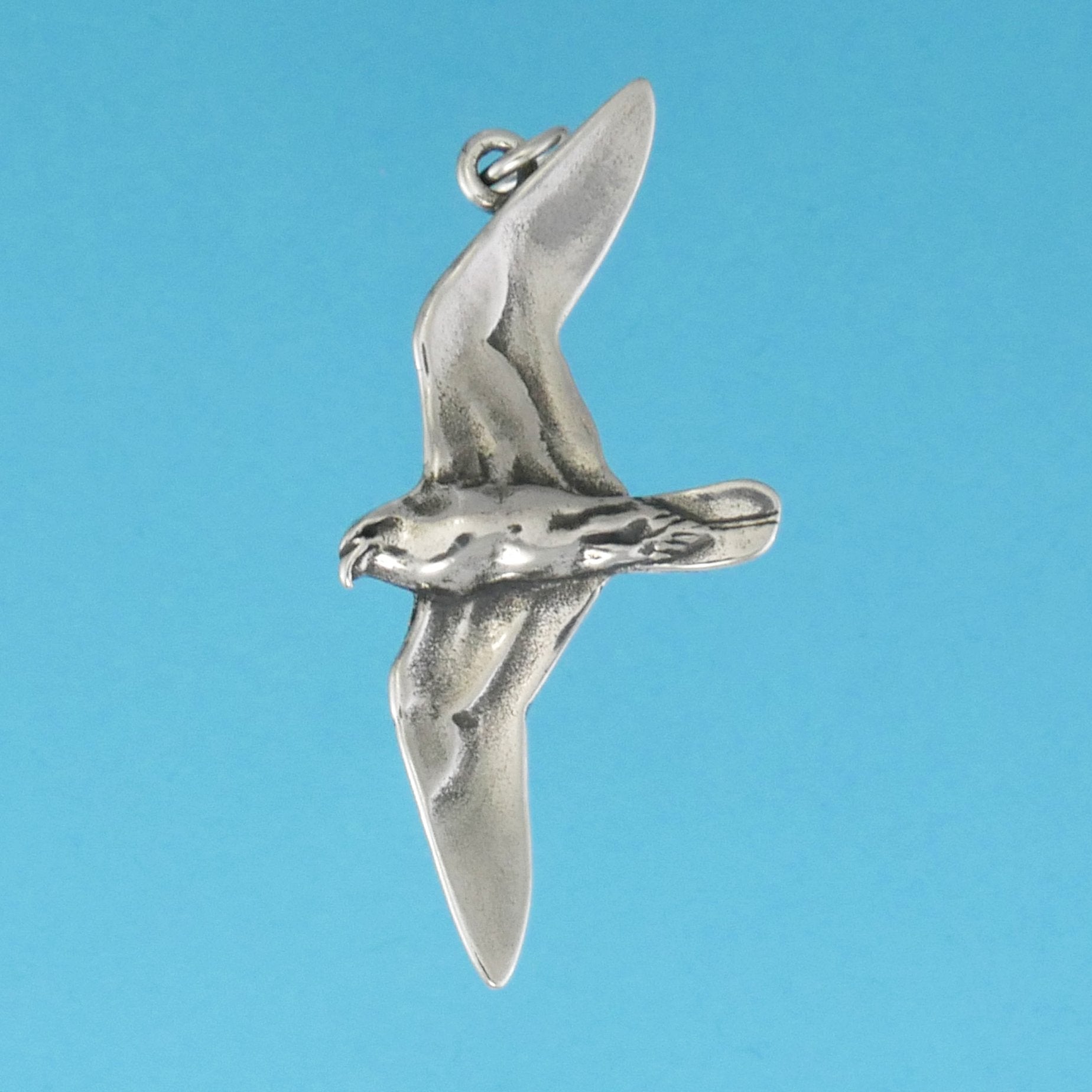 Soaring Falcon Charm | Bird Jewelry | CharmWorks