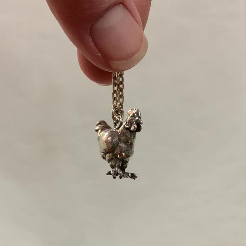 Chicken Charm | CharmWorks | Farm Animal Jewelry