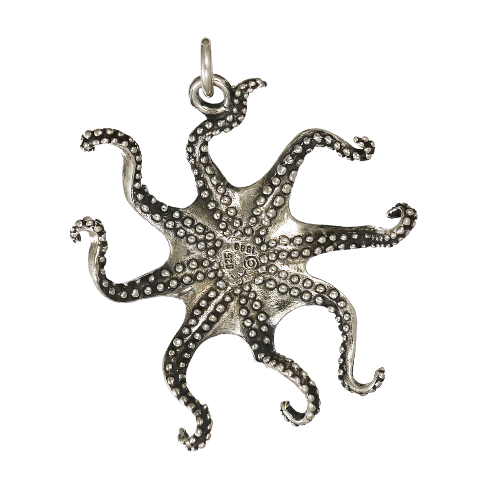 Octopus Pendant | Sea Life Jewelry | CharmWorks