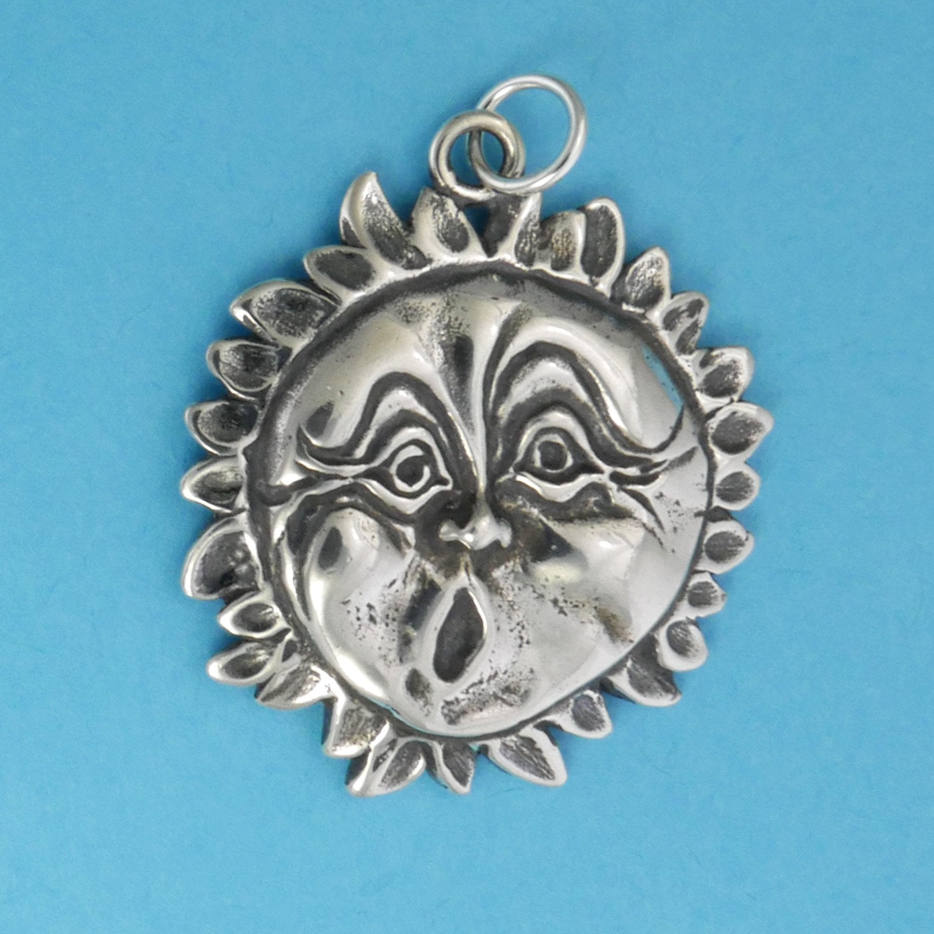Sun Face Pendant | Summer Jewelry | CharmWorks