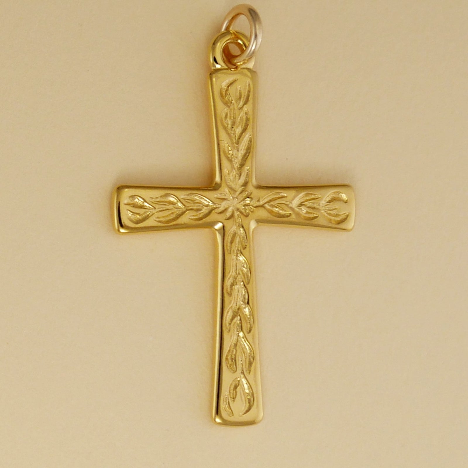 Flame Cross Pendant | CharmWorks | Christian Jewelry