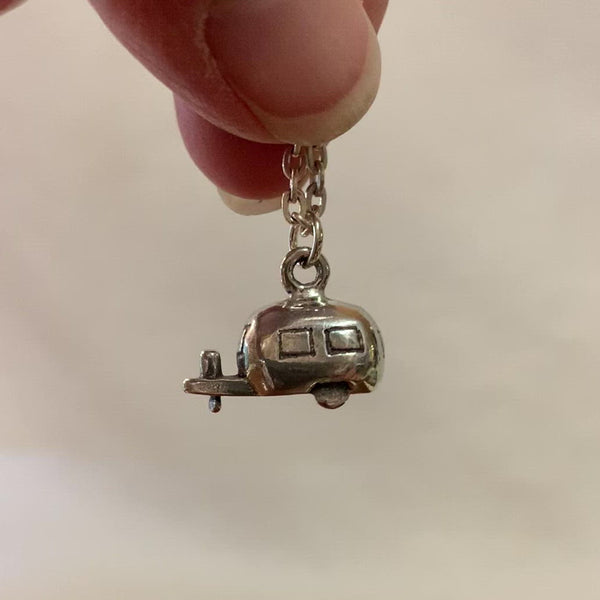 Round Camper Charm | Vacation Jewelry | CharmWorks