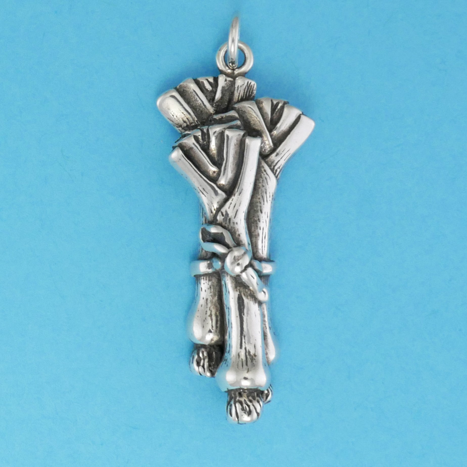 Leeks Charm | Foodie Jewelry | CharmWorks