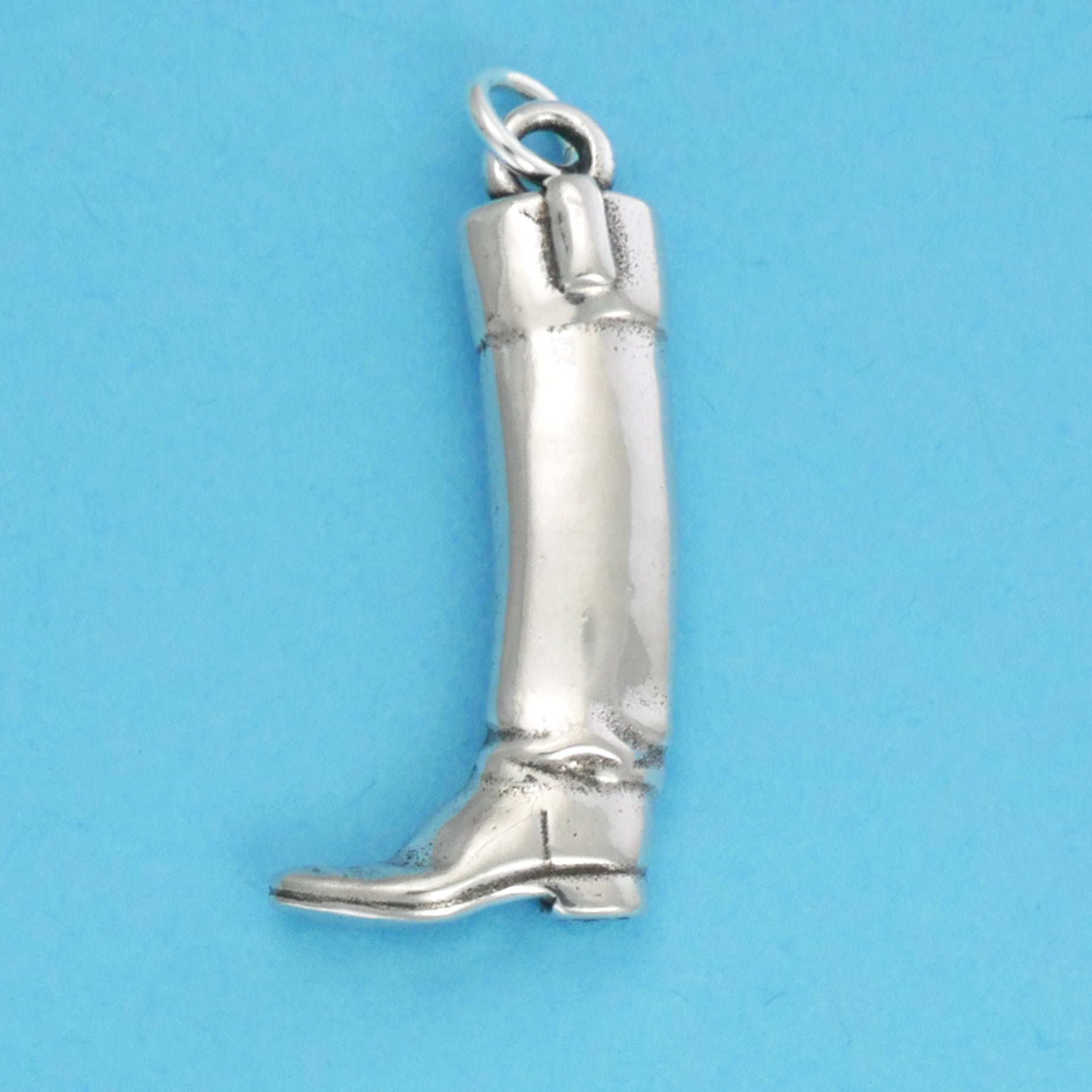Hunt Boot Charm | Equestrian Jewelry | CharmWorks