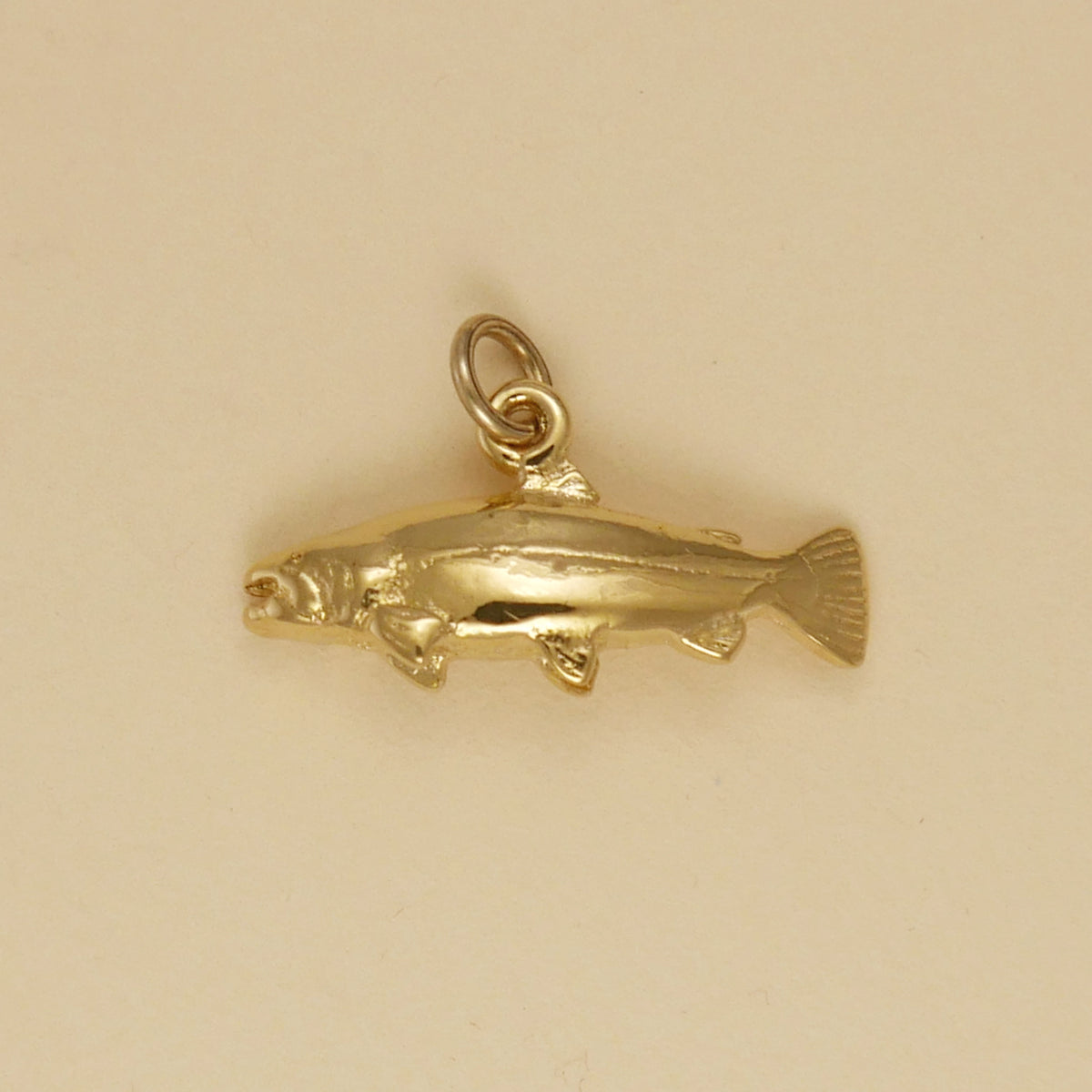 Rainbow Trout Charm | Fishing Jewelry | CharmWorks