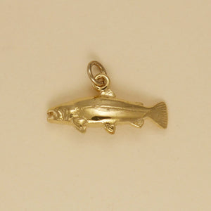 Rainbow Trout Charm | Fishing Jewelry | CharmWorks