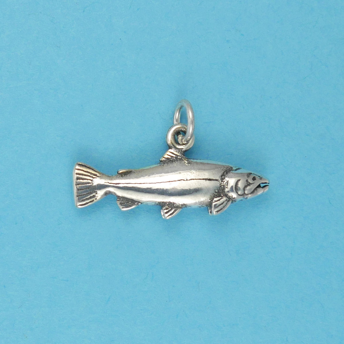 Rainbow Trout Charm | Fishing Jewelry | CharmWorks