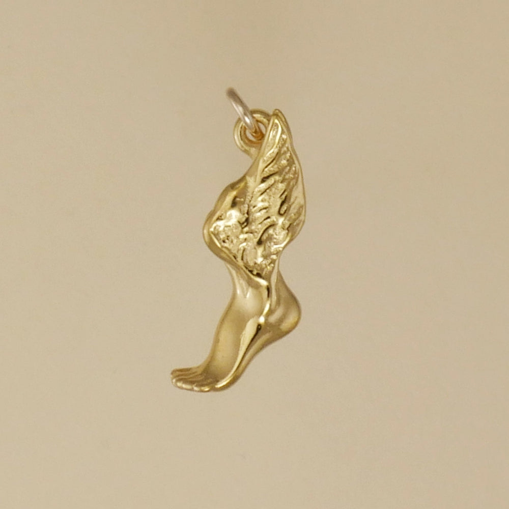 Winged Foot Charm | Silver Charms & Pendants | CharmWorks
