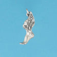 Winged Foot Charm | Silver Charms & Pendants | CharmWorks