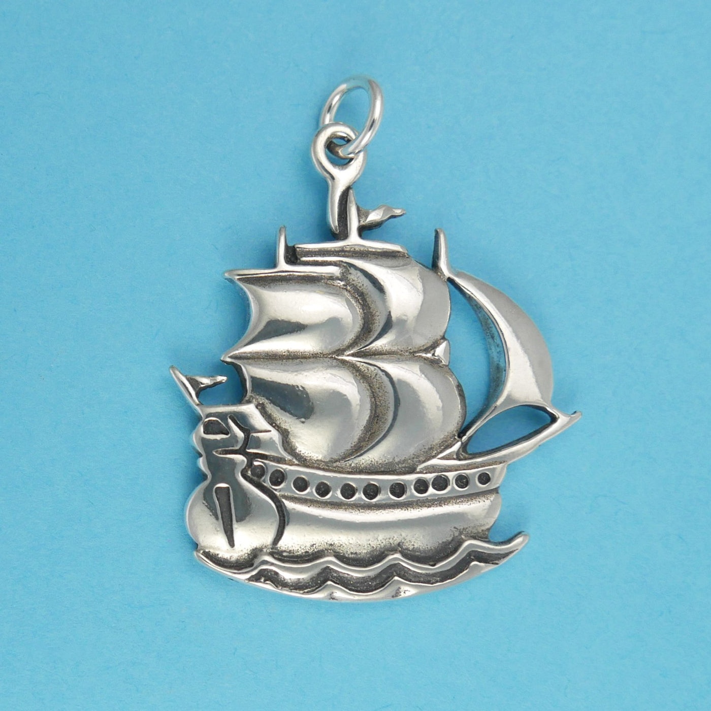 Sailing Ship Pendant | Nautical Jewelry | Charmworks
