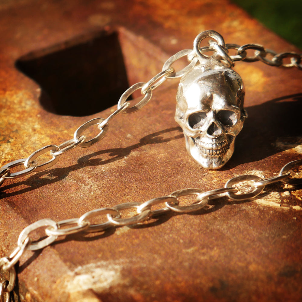 Skull Pendant | CharmWorks | Halloween Jewelry